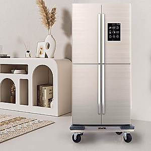 MaxWorks 50857 1320 lbs. Capacity 18 in. x 30 in. Hardwood Furniture Moving Dolly KD Version, Two Pack