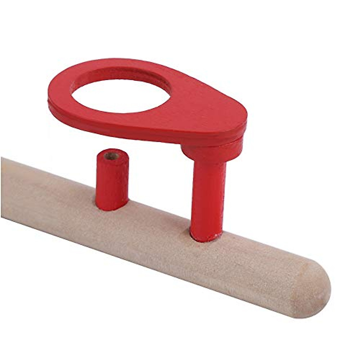 TOPINCN Floating Blow Pipe Ball Toy, Wooden Balances Blowing Toys, Educational Wooden Blowing Toys, Floating Ball Game