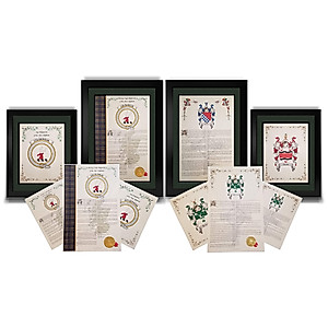 Mr Sweets Standly Coat of Arms, Crest & History 11x17 Print - Name Meaning, Genealogy, Family Tree Aid, Ancestry, Ancestors, Namesakes - Surname Origin: English England