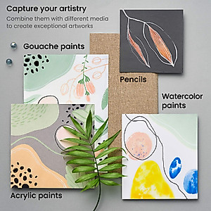 ARTEZA Acrylic Paint Markers, Set of 20 Black & White Acrylic Paint Pens, Art Markers for Glass, Pottery, Ceramic, Plastic, Rocks, and Canvas