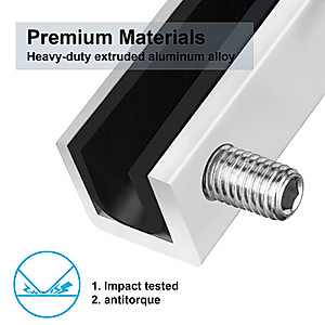 Window Locks,Sliding Security Windows Locks With Key, Window Security Bars for Vertical&Horizontal Slide Door,Adjustable Security Locks For Child Home Bedroom and Office, 4 PACK Aluminum