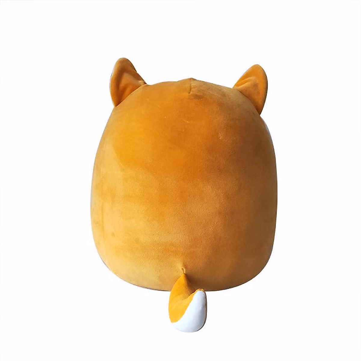 Stuffed Animal Toy Corgi Inu Shiba Dog Plush Ultrasoft 16-Inch Yellow Squishy Hugging Pillow for Boys, Girls, and Adults