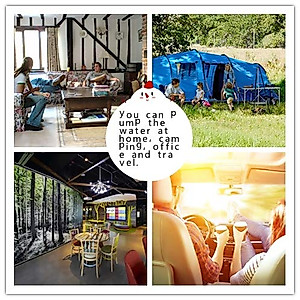 Amazing 7 Electric Water Bottle Pump, BPA Free Automatic Drinking Water Dispenser, USB Charging, Low Noise, Fits 5 Gallon 2.16-inch Neck Water Coolers (White 2)