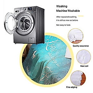 Christian Blanket with Inspirational Thoughts and Prayers- Religious Throw Blanket Inspirational Bible Verse Blankets Soft Lightweight Blankets for Women Men Gift 60"X 50"