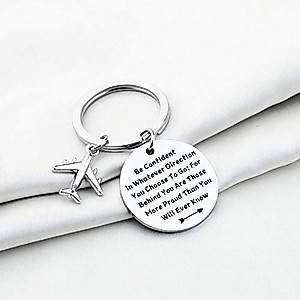 LQRI Future Pilot Gift New Pilot Gifts Pilot Graduation Gift Be Confident in Whatever Direction You Choose to Go (K-airplaine)