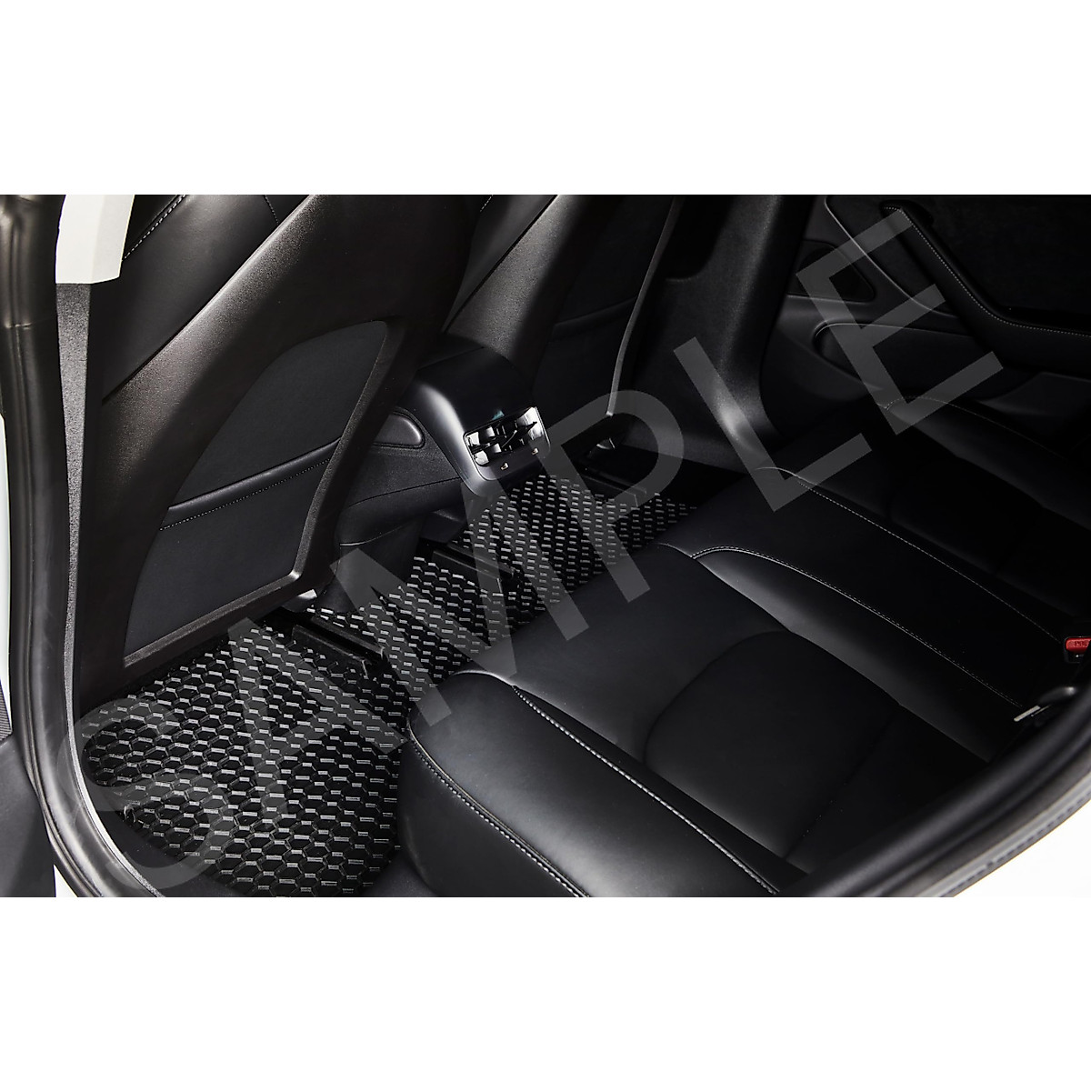 TOUGHPRO Floor Mats Accessories Set (Front Row + 2nd Row) Compatible with Ford Bronco Sport Carpeted Floor All Weather Heavy Duty (Made in USA) Black Rubber 2021 2022 2023 2024