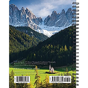 Willow Creek Press Destinations Softcover Weekly Planner 2024 Spiral-Bound Engagement Calendar (6.5" x 8.5")