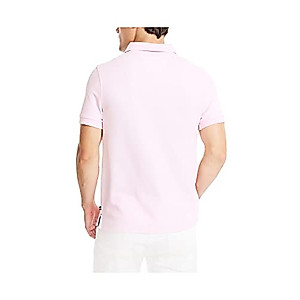 Nautica Men's Sustainably Crafted Slim Fit Deck Polo,Cradle Pink,M