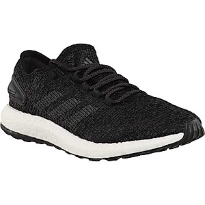 adidas Men's Pureboost, Black/Dark Solid Grey/Black, 8 Medium US