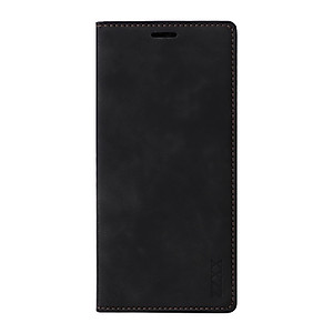 ZZXX for Samsung Galaxy A13 5G Case Wallet with [RFID Blocking] Card Slot Photo Fram Kickstand Magnetic Soft Leather Flip Fold Case for Samsung Galaxy A13 5G Wallet Case(Black-6.5 inch)