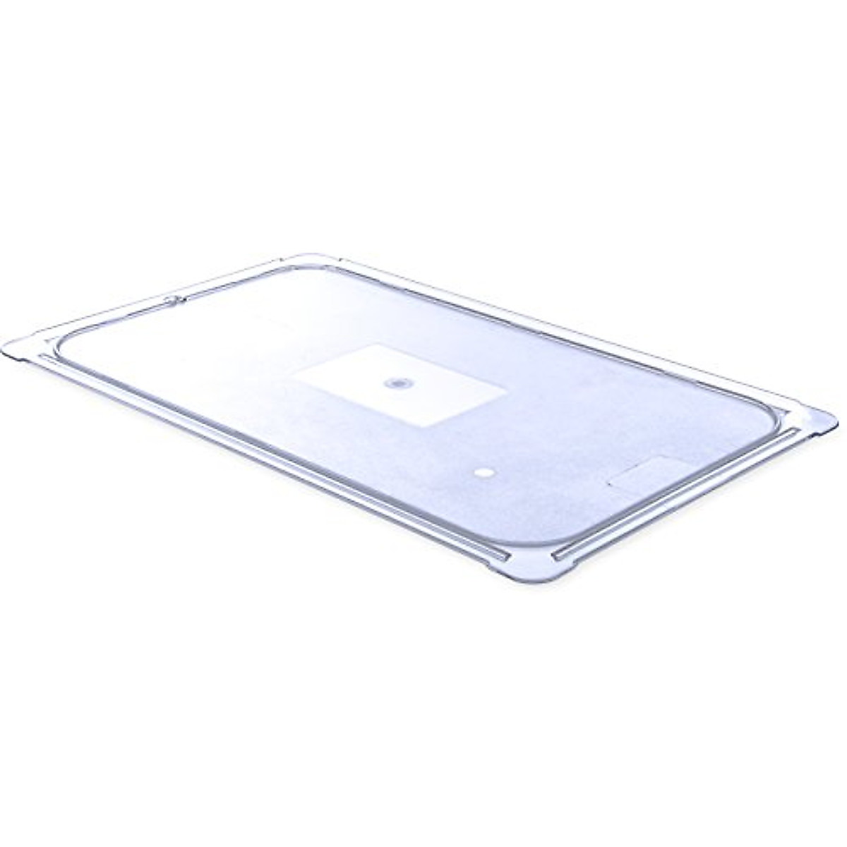 Carlisle FoodService Products 10216U07 StorPlus Full Size Polycarbonate Universal Flat Surface Food Pan Lid, Clear