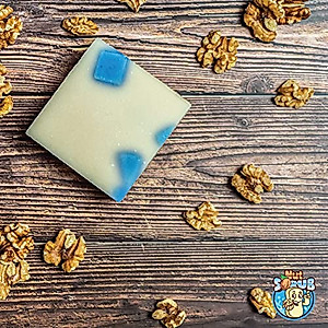 Nut Scrub Men's Deodorant Bar Soap - All Natural Soap Bar for Men, Mens Bar Soap for Face and Body - Handmade Bath Soap for All-Day Freshness, Long-Lasting Masculine Scent - Pack of 1, Fiji Sands