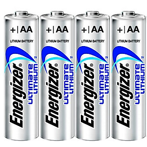 Pack of 60 Energizer L91 AA Ultimate Lithium 1.5 Volt Battery - Bulk Pack