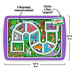 Genuine Fred Winner, Enchanted Forest Kid's Dinner Tray, 30 x 21.2 x 2 cm