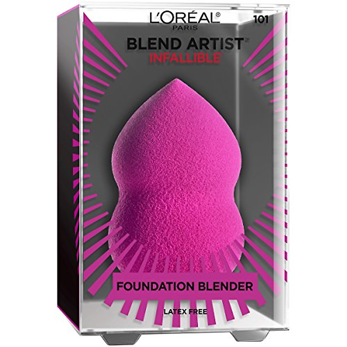 L'Oreal Paris Makeup Infallible Blend Artist Makeup Blender Sponge, 0.8 oz