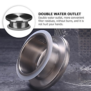 Operitacx Water Bottle Accessories Water Pitcher Replaceable Lids Stainless Steel Pitcher Lids Pitcher Glass Lids Covers Glass Jug Cover Stoppers for Water Jug Glass Pitcher () Lemonade Pitcher