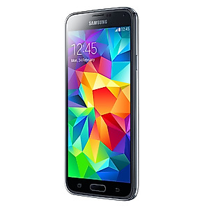 Samsung Galaxy S5 G900FD DUOS 4G LTE 16GB Unlocked GSM Dual-SIM Quad-Core Smartphone - Retail Packaging - Black