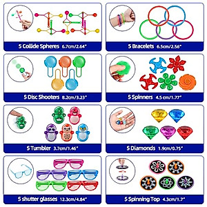 Amy&Benton 1000PCS Birthday Party Favors for Kids Return Gifts Bulk Goodie Bag Stuffers Toy Packs Treasure Box Prizes for classroom