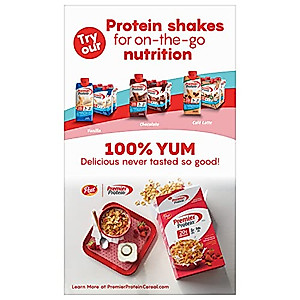 Post Premier Protein Chocolate Almond cereal, high protein-rich breakfast cereal or snack made with real almonds, 9 Ounce - 1 count