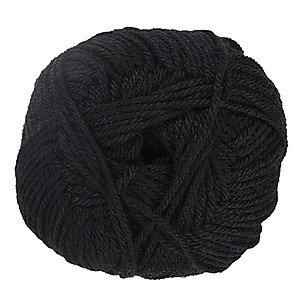 Red Heart Soft Yarn, Black (E728.4614)