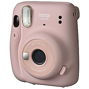 Fujifilm Instax Mini 11 Instant Camera - Blush Pink 4.8" x 4.2" x 2.6"