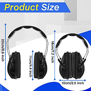 Amylove 6 Pcs Kids Noise Cancelling Headphones Ear Protection Earmuffs Noise Reduction Ear Muffs 30db Adjustable for Toddlers(Classic)