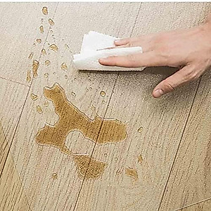 Clear PVC Desk Chair Mat 1.5mm Floor Mat,PVC Transparent Office Computer Floor Protector Non-Slip Durable,Furniture Wooden Floor Protector for Home Office,65/75/85/95/105/115cm Wide for Office & Home