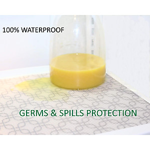 ACHub Premium Fridge Liner, BPA Free, Food Safe - Wider Roll Cut to Fit, Non Adhesive, Washable, Easy to Clean & Durable EVA Shelf Mats - FridgeFresh-Liner (10-FT, Grey)