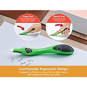 Bostitch Office Professional Magnetic Easy Staple Remover Tool - 3 Pack Neon Colored Staple Puller Stick for Office Home & School.