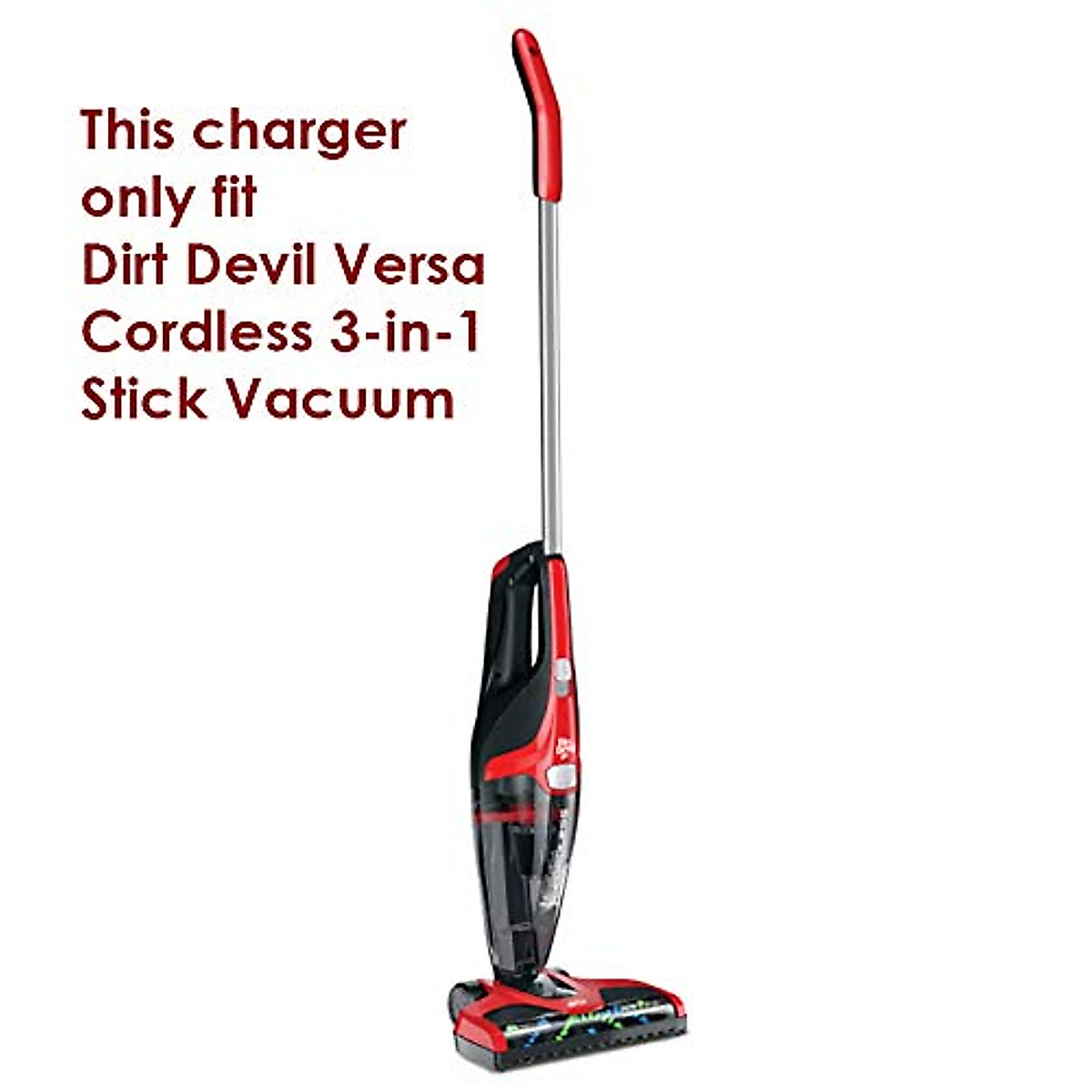 Charger for Dirt Devil Versa Cordless 3-in-1 Stick Vacuum Part Number 440013094 Ac Charger for BD22025