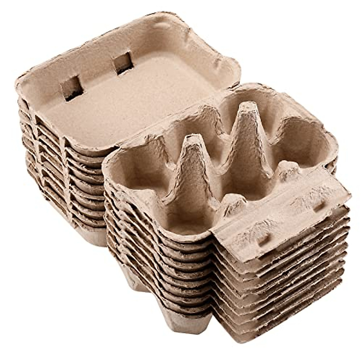 Vintage Jumbo Duck Egg Cartons 20 Pack for Secure Egg Storage