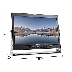 SEETEC P215-9HSD-192 21.5 Inch Broadcast Production LCD Monitor 3G SDI 4K HDMI Input and Output IPS Full HD 1920x1080