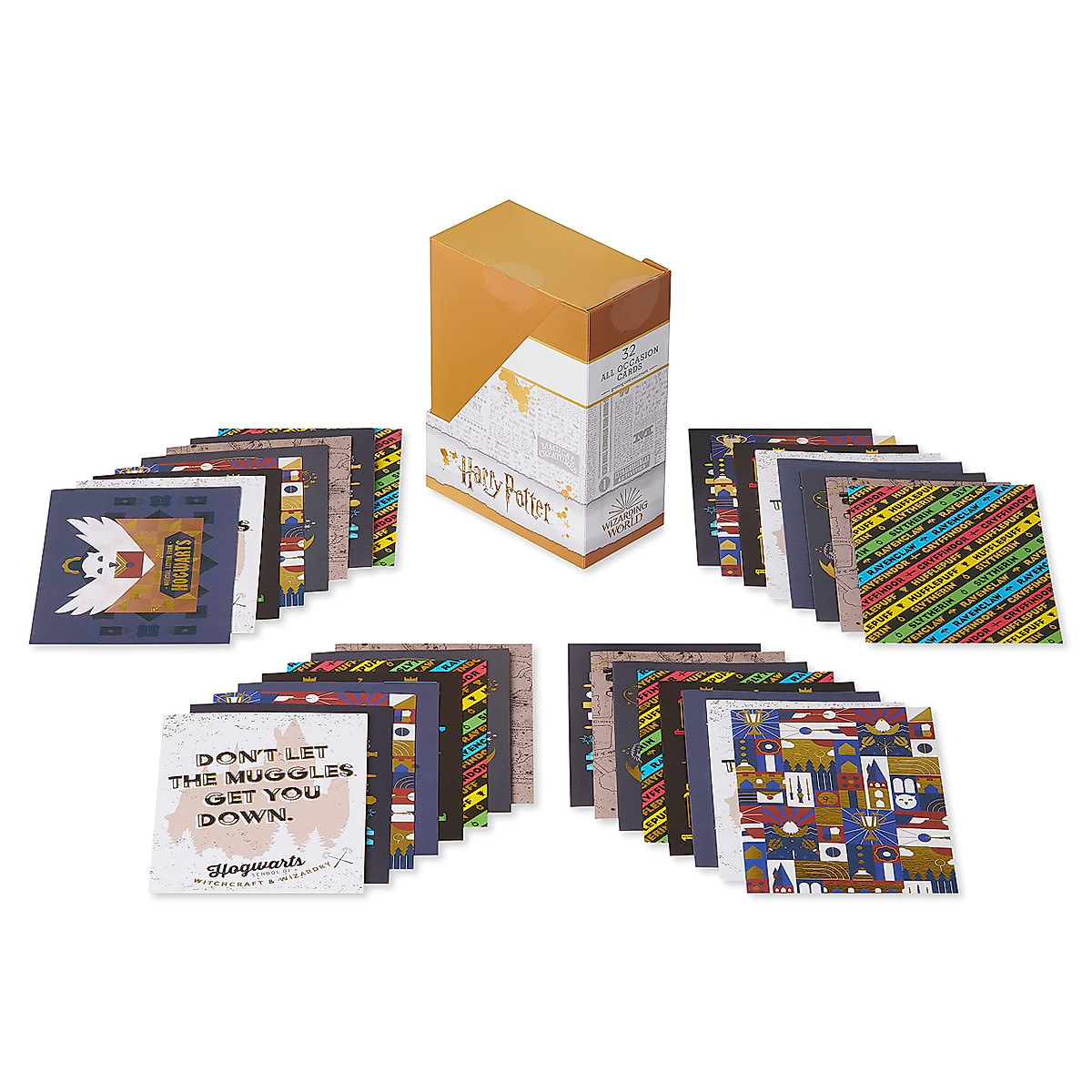 American Greetings Deluxe Harry Potter Card Bundle with Envelopes, Birthday and All-Occasion (32-Count)