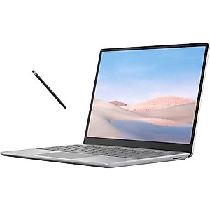 Microsoft Surface Laptop Go 2 12.4", Touchscreen, Intel i5-1135G7, Intel UHD Graphics, 8GB RAM, 512GB PCIe SSD, Platinum, with MTC Stylus Pen