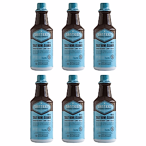 Santeen Rust, Scale & Delimer Remover| 6-pack of 1-quart bottles | Removes Rust, Lime, and Scale buildup