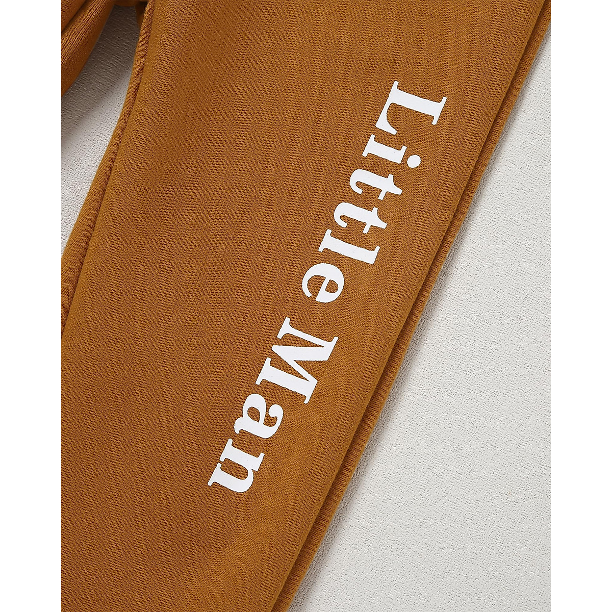 DISAUR Toddler Boy Clothes 12M-5T Plaid Long Sleeve Hoodie Sweatshirt+Letter Print Pants 2PCS Fashion Fall Outfit Sets