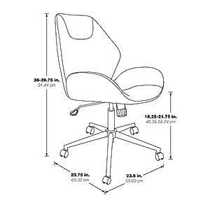 OSP Home Furnishings Chatsworth Office Chair