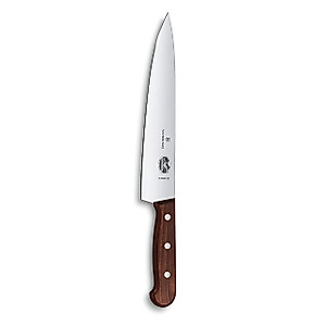 Victorinox Chef's Knife - Kitchen Knife for Home Essentials - Cooking Knife for All Cuts of Meat - Wooden Handle, 8.5"