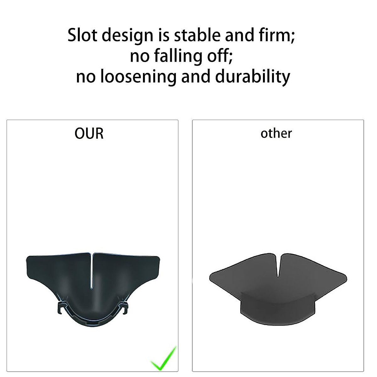 TNE Lens Cover and Nose Guard for Meta Quest 3 VR Headset | Protective Dust Proof Cover Anti-Scratch Protector Soft Lens Pad Accessories and Light Blocker Nose Piece for Quest 3 (Black)