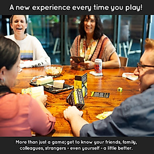 Authentic Agility Conversation Card Game (100 Cards - 500 Questions) Family Card Games for Adults, Teens, Families - Ice Breakers, Get to Know People, Communication Skills for Parties & Gatherings