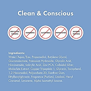 Brave Body Once-Over Toner from Hero Cosmetics - The 360° Post-Shower Body Mist - Clarify Congested Skin in Hard-to-Reach Spots - Alcohol-Free and Vegan-Friendly (150 ml / 5.07 Fl. Oz.)