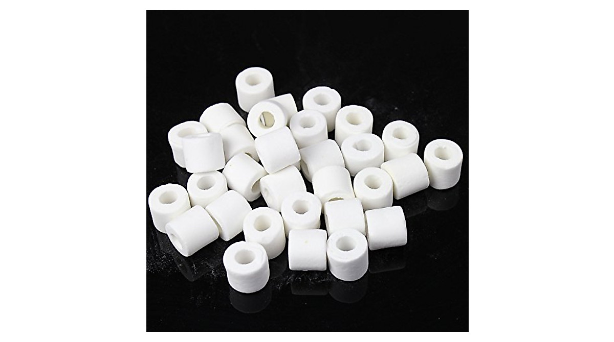 AQUANEAT Bio Ceramic Rings for Effective Aquarium Filtration