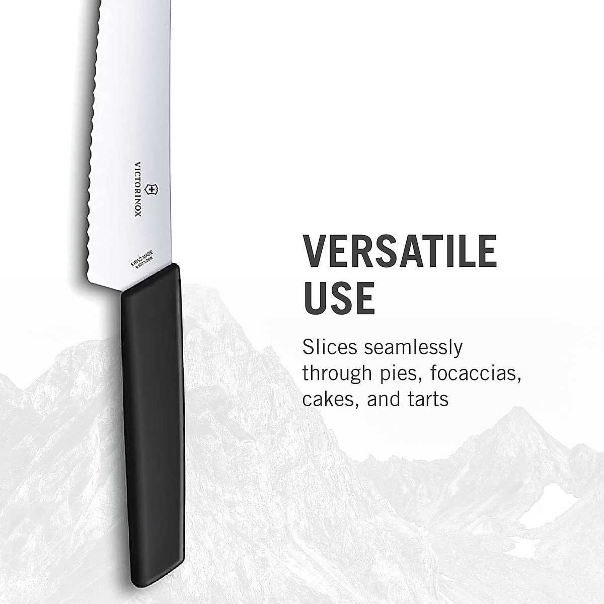 Victorinox Swiss Modern Serrated Bread & Pastry Knife 10.2 in