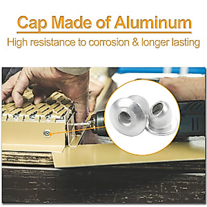 KURUI Pop Rivets Assortment Kit, 190PCs Aluminum Rivets Set in 8 Sizes 1/8*1/4", 1/8*5/16", 1/8*3/8", 1/8*1/2", 3/16*1/4", 3/16*5/16", 3/16*1/2", 3/16*5/8", Blind Rivets for Metal with Organizer