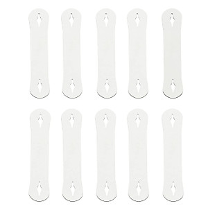 WINGKIND Invisible Tie Stays Tie Keeper Tie Clip, Great Alternative to Tie Tacks or Tie Bars (Pack of 10)