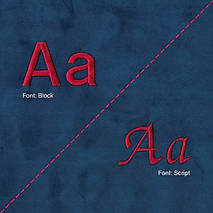 Mini Furniture Upholstered Personalized Kids Chair Microfiber Suede (Navy)