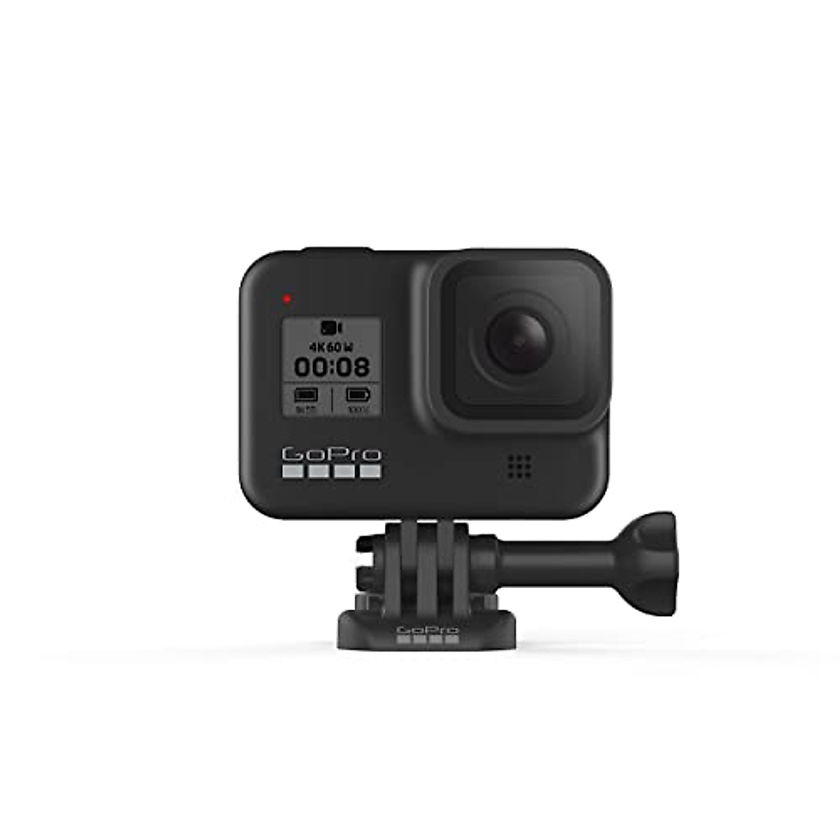 GoPro HERO8 Black Action Camera Bundle with Dual Battery Charger & Includes 3 Total Batteries with case.