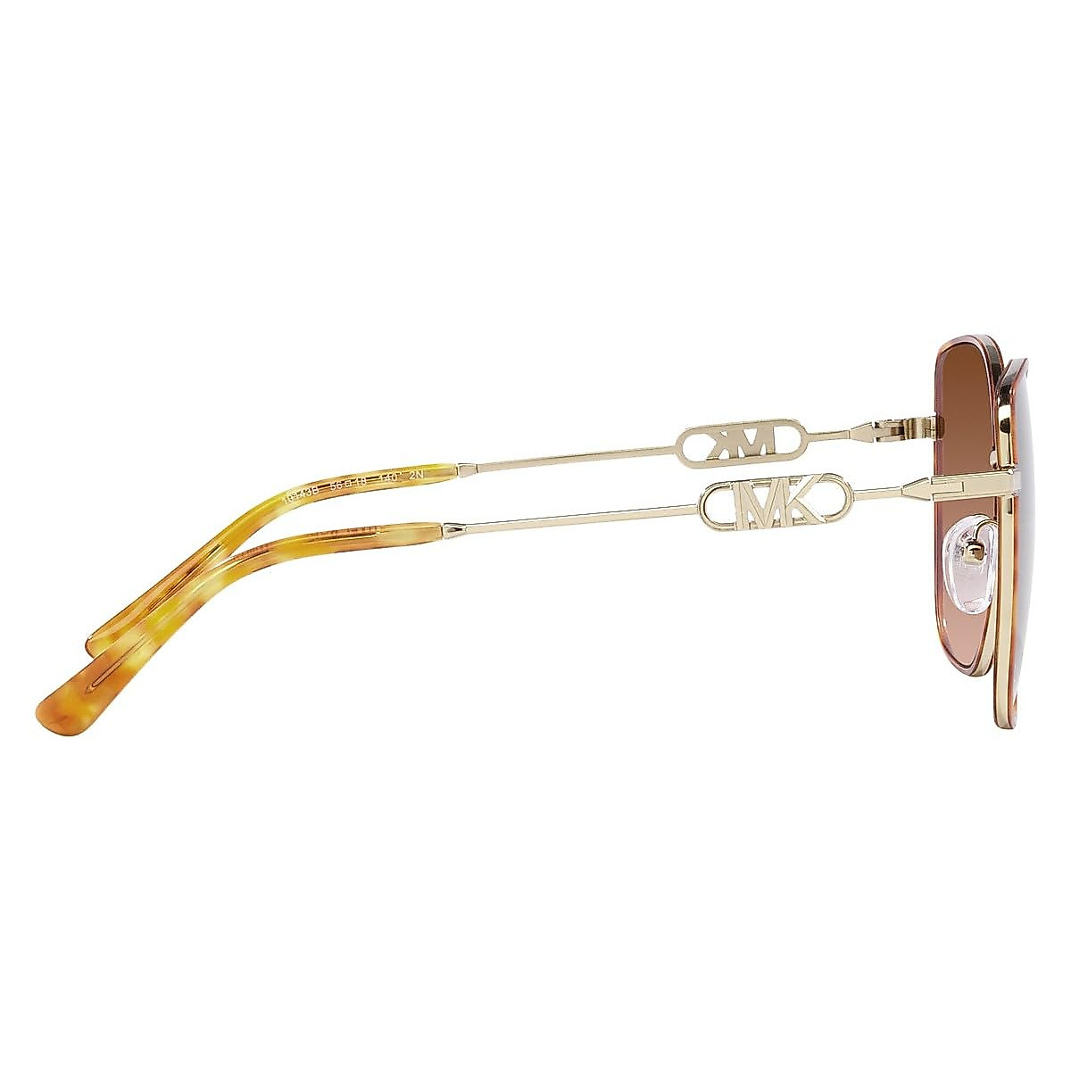 Michael Kors Empire Amber Gradient Butterfly Ladies Sunglasses MK1129J 10143B 56