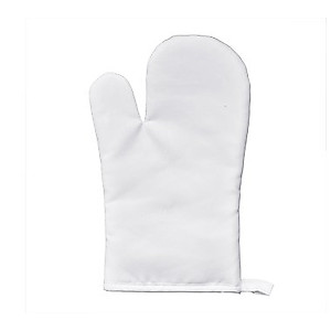 Blank Oven Mitts Sublimation Set 2 Pieces ( both are right-handed glove ) Heat Thermal Transfer Polyester Logo Image printing