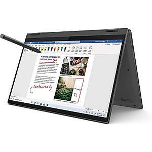 Lenovo Flex 5 14" 2-in-1 Laptop, 14.0" FHD (1920 x 1080) Touch Display, AMD Ryzen 5 4500U Processor, AMD Radeon Graphics, Digital Pen Included, Win 10 Pro, Graphite Grey (16GB RAM + 1TB SSD)